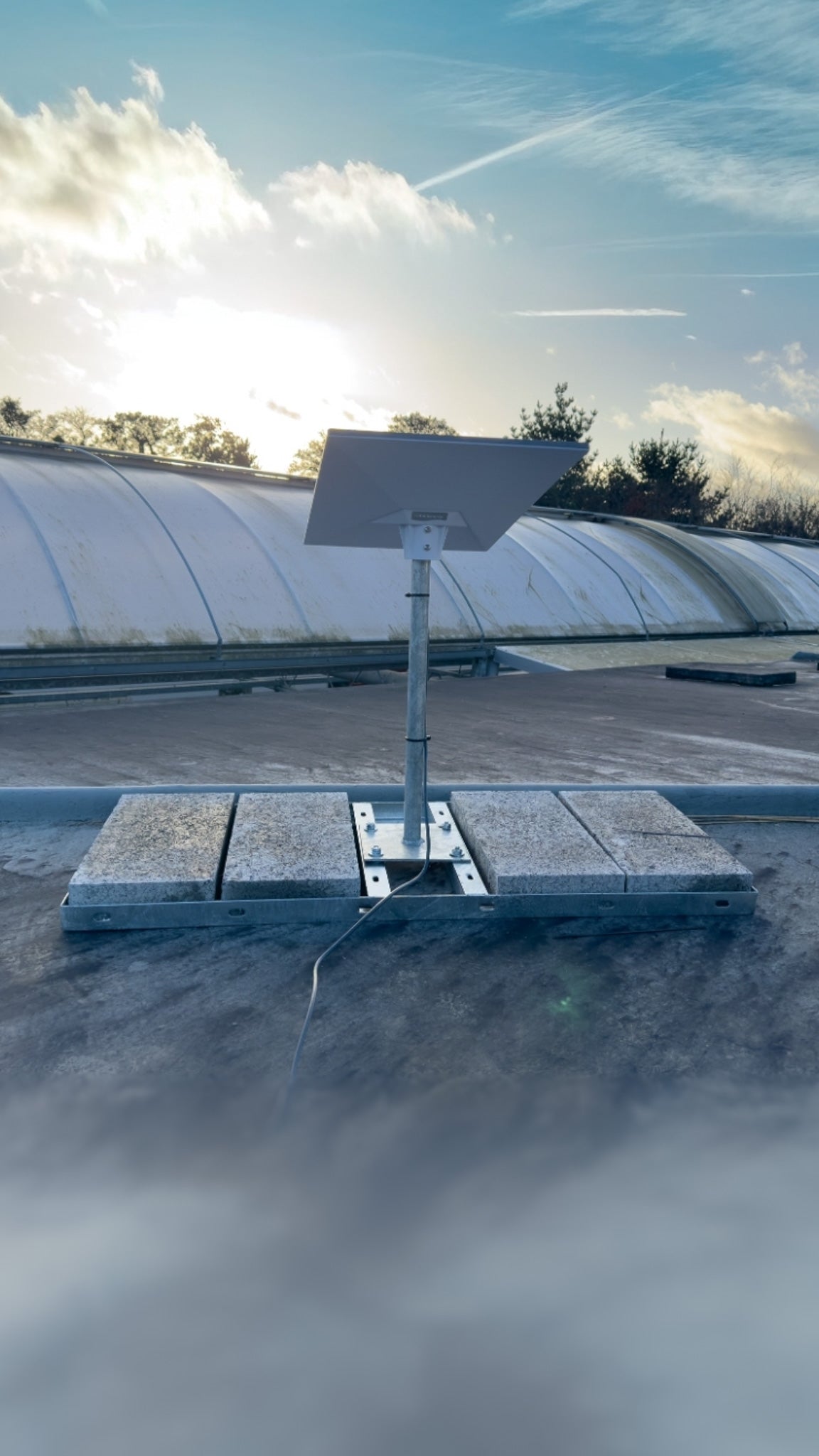 Non-Penetrating Flat Roof / Ground Mount Kit – Starlink Installer